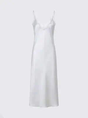 RÓHE Lace Trim Midi Dress