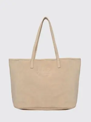 MC2 SAINT BARTH City Suede Shoulder Bag - Beige