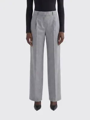 PT TORINO Tailored Wide Leg Trousers - Grey