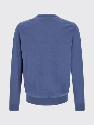 BALLANTYNE Diamond Pattern Cotton And Cashmere Cardigan