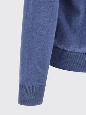 BALLANTYNE Diamond Pattern Cotton And Cashmere Cardigan