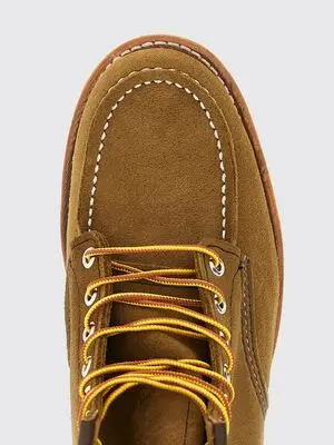 Red Wing Suede Moc Toe Chukka Boots - Green