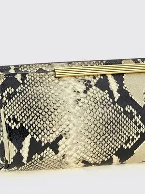 Khaite Python-print Calfskin Leather Mini Handbag