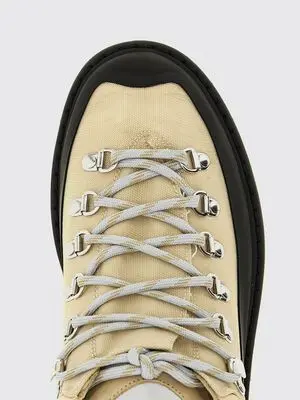 Diemme Roccia Suede And Canvas Hiking Boots With Lug Sole