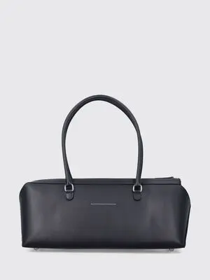 MAISON MARGIELA Leather Shoulder Bag With Numeric Logo
