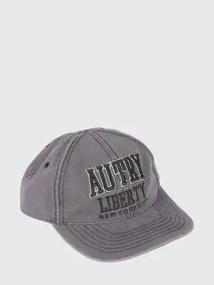 AUTRY Cotton Twill Baseball Cap With Embroidered Logo - Black