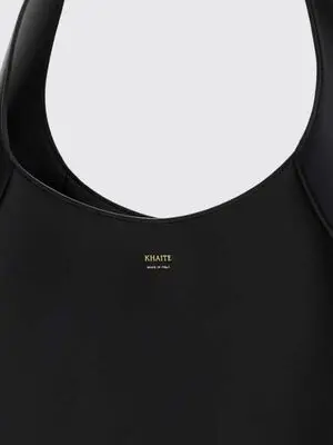 Khaite Leather Shoulder Bag - Black