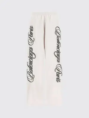 Balenciaga Wide Leg Logo Trousers