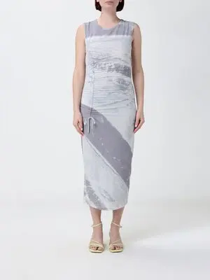 Patrizia Pepe Sleeveless Printed Midi Dress