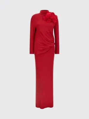 Magda Butrym Silk Blend Long Dress