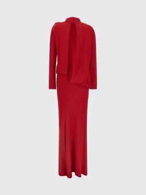 Magda Butrym Silk Blend Long Dress