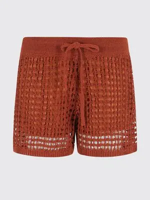 ROBERTO COLLINA Knitted Shorts - Red