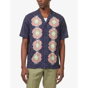 Orlebar Brown Maitan Passetto Embroidered Cotton Shirt