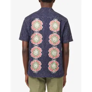 Orlebar Brown Maitan Passetto Embroidered Cotton Shirt