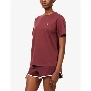 Varley Stevie Embroidered-logo Jersey T-shirt