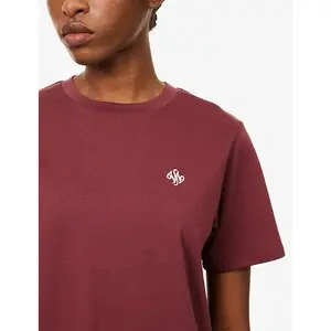 Varley Stevie Embroidered-logo Jersey T-shirt