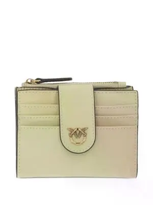 Pinko Logo-appliqué Zip Wallet - Green
