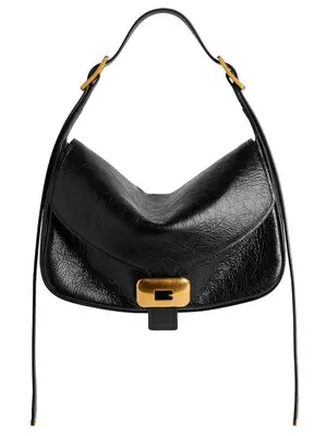 Balenciaga Clicca Medium Shoulder Bag - Black