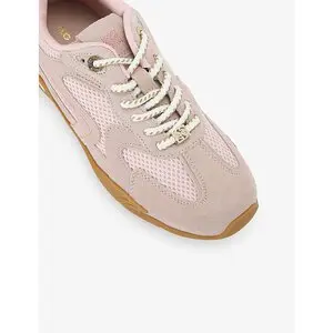 Kurt Geiger Leather Suede And Mesh Trainers