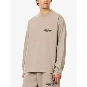 Fear Of God Always On Long-sleeve Cotton T-shirt - Homestead Heather