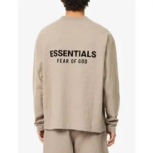 Fear Of God Always On Long-sleeve Cotton T-shirt - Homestead Heather