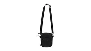 A BATHING APE Shark Leather Mini Bag - Black