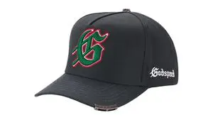 GODSPEED Insignia Cap - Black/green/red