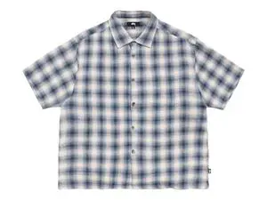 StÜssy Liam Short Sleeve Plaid Shirt