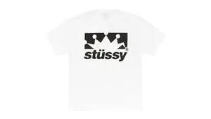StÜssy Box Crown Tee Shirt - White