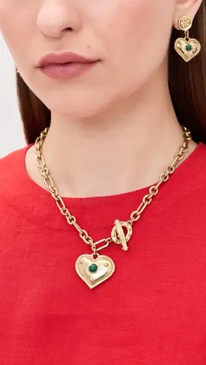 ALEMAIS Jem Heart Charm Necklace