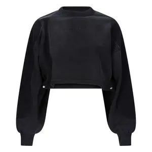 ARDEA Cropped Arch Crewneck