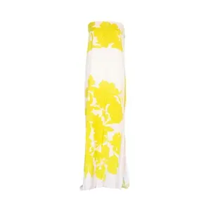 Mionè Peony Tube Dress - Yellow