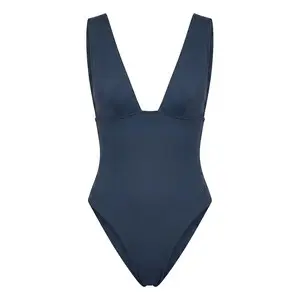 AULALA PARIS The Pure Line – Nocturne One-piece Swimsuit - Blue