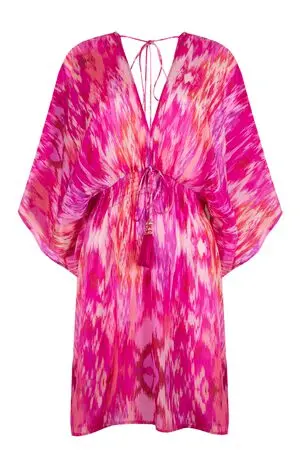 SOPHIA ALEXIA Mini Capri Kimono Dress - Pink
