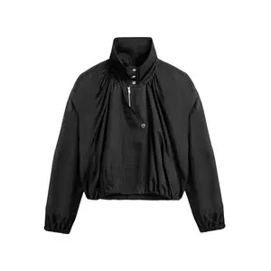 NOCTURNE High-neck Gathered Jacket