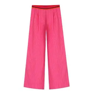 YORSTRULY Striped Woven Lounge Pants