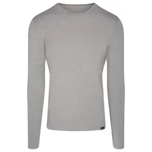 ZD ZERO DEFECTS Long-sleeve T-shirt Luxurious Comfort With Egyptian Cotton Color - Grey