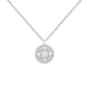 LAVANI JEWELS Itzia Necklace - Silver/white