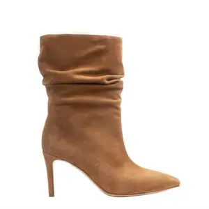 GINISSIMA Suede Eva Boots - Brown