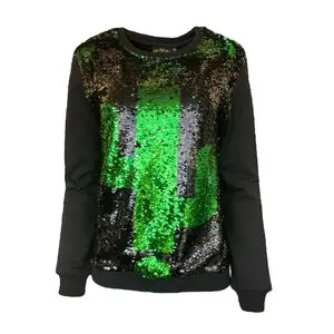 ANY OLD IRON Sequin Cactus Sweatshirt