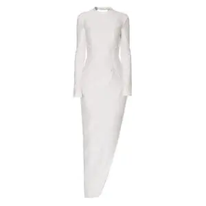 AGGI BY HALEWSKI Elodia Maxi Dress With Long Sleeves