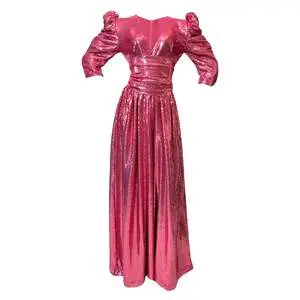 JULIA CLANCEY Olivia Palazzo Sequin Jumpsuit - Pink