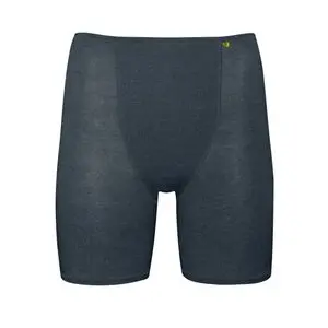 ZD ZERO DEFECTS Galatea Short-leg Panties – Comfort & Thigh Protection With Soy Fiber Color Graphite - Grey