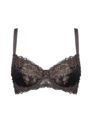 BONBON LINGERIE Mia Donna Underwired Bra - Beige/brown/yellow