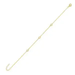 SPERO LONDON Sterling Silver Opal Bracelet - Gold