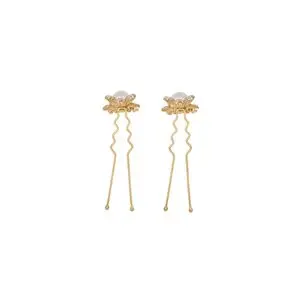 STEPHANIE BROWNE AUSTRALIA Bumble Bee Hair Pins Set - Gold