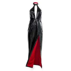 VAZAF Muse Gown - Black/red