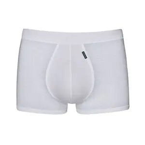 ZD ZERO DEFECTS Ikaria Men’s Trunk – Premium Egyptian Cotton Color - White
