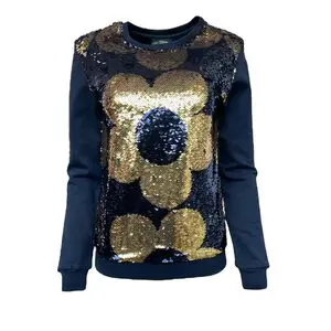 ANY OLD IRON En Quant Reversible Sequin Sweatshirt
