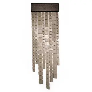 WAIWAI Neutrals Flow Leather Wall Accent